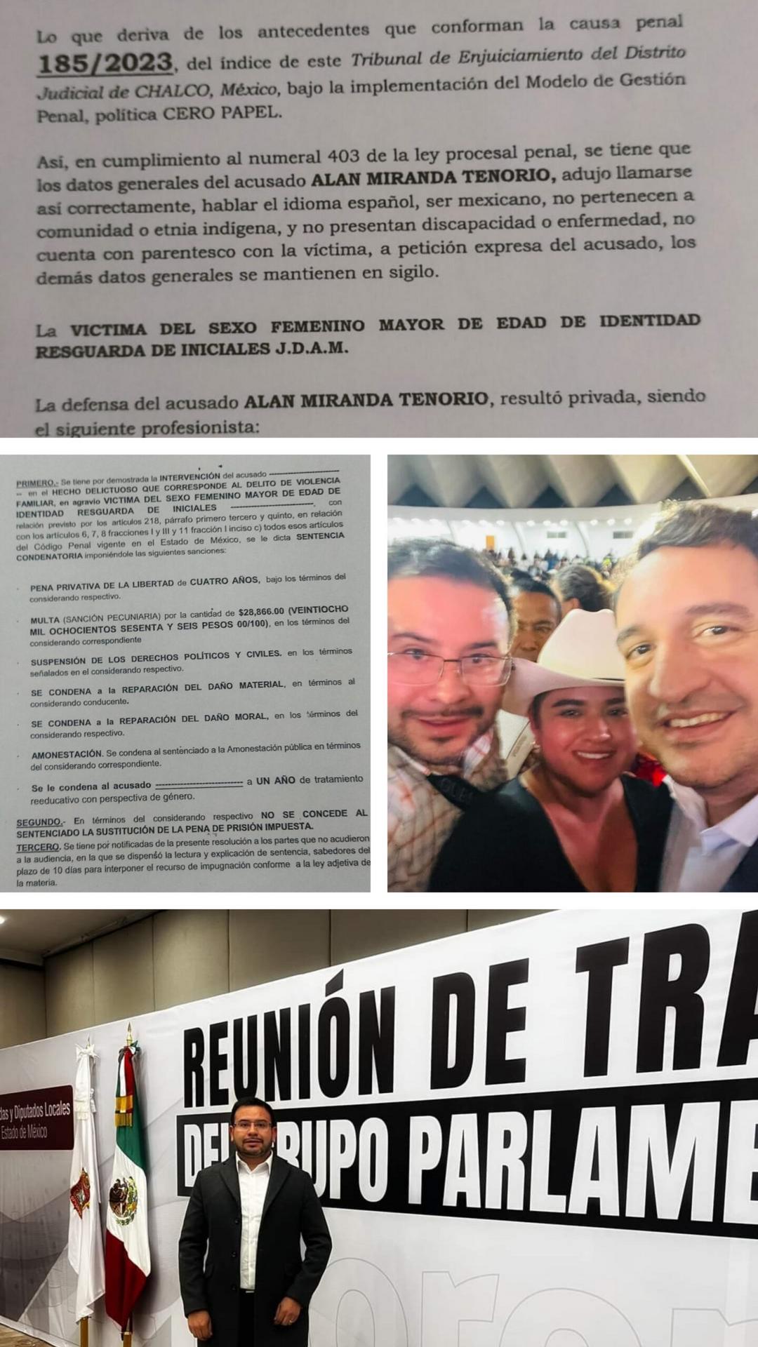 Regidor Electo de Valle de Chalco, Alan Miranda Tenorio, Sentenciado ...